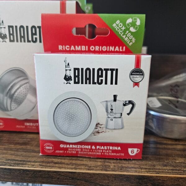 Bialetti Silicone Ring & Filter Plate 6 cup - Proto Coffee